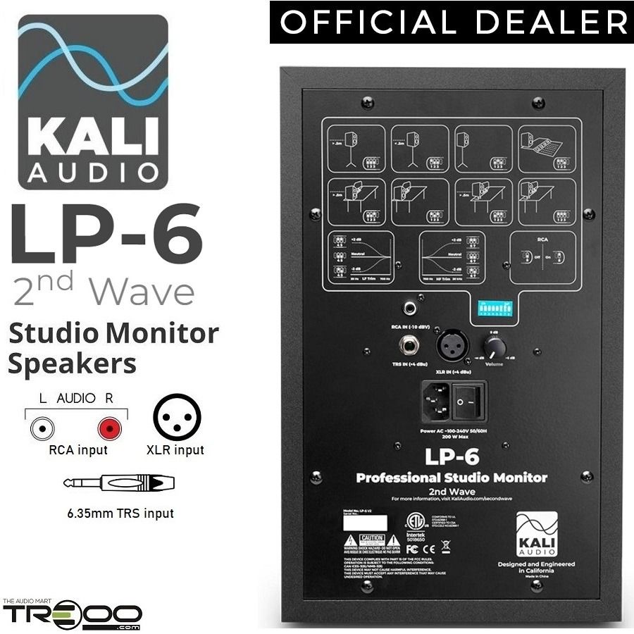 [Official]($20 Cashback!) Kali LP-6 2nd Wave (LP6 V2) Studio Monitoring ...