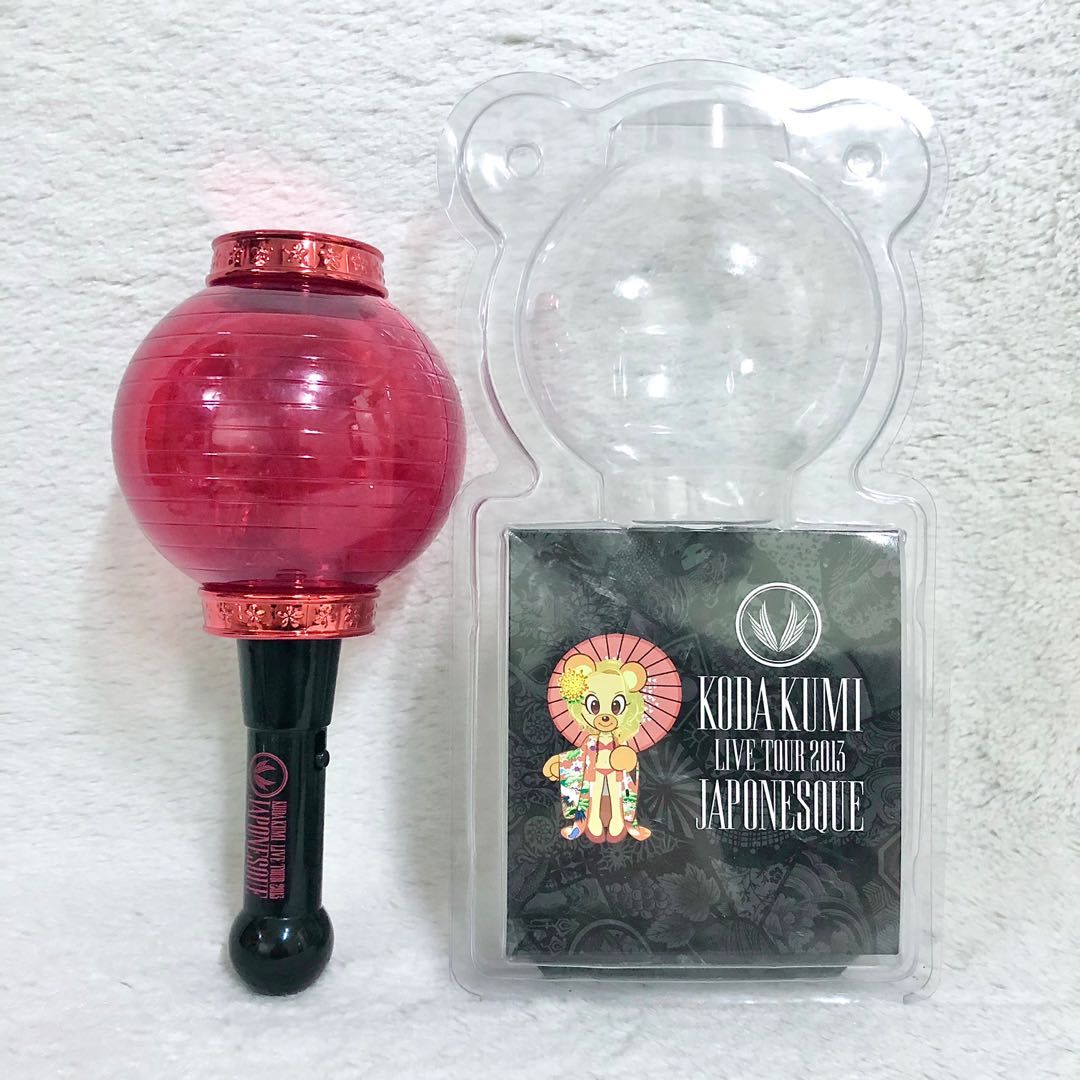 Koda Kumi Lightstick Live Tour Concert Japan Jpop Red, Hobbies & Toys ...