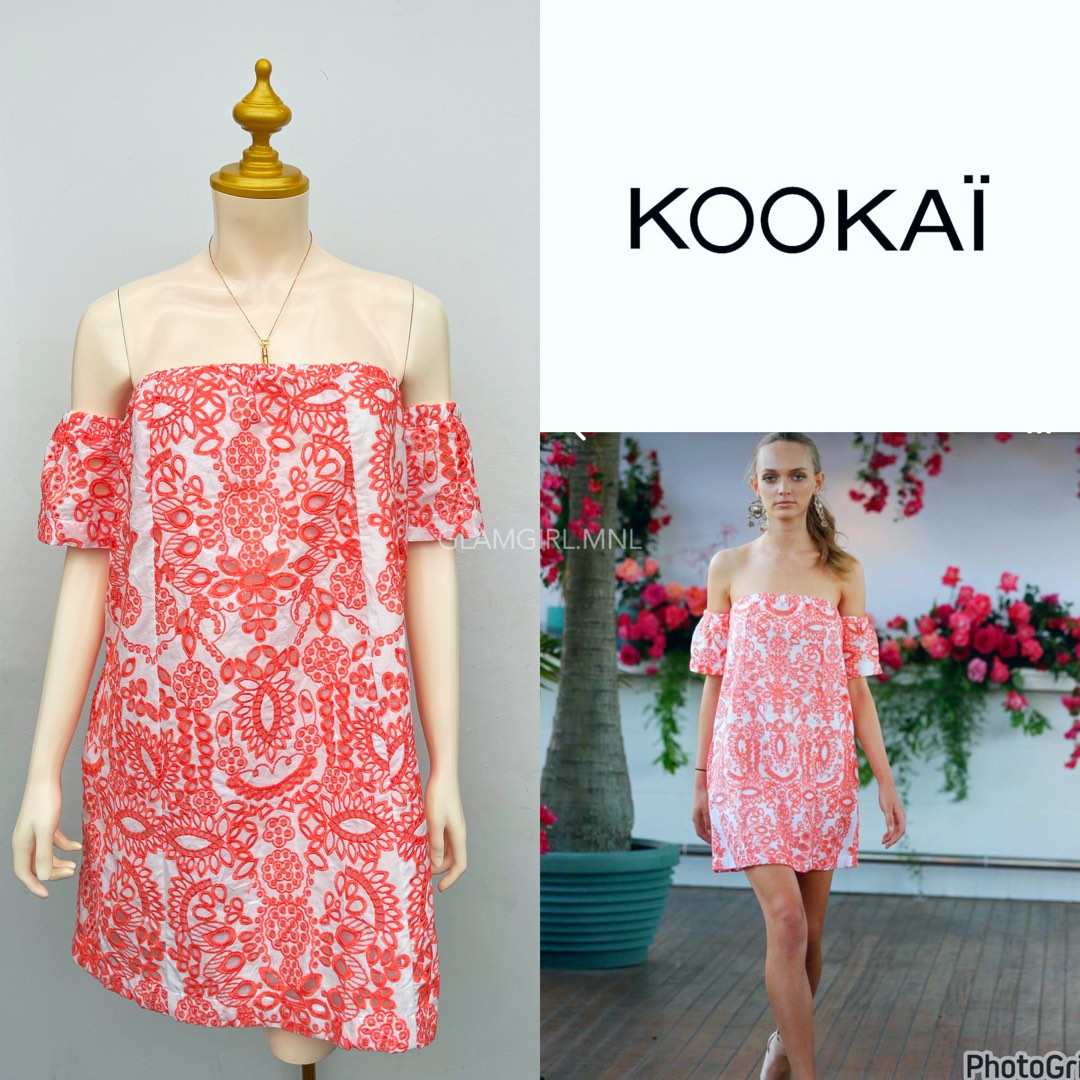 Kookai Eyelet Dress, Women's Fashion, Dresses & Sets, Dresses on Carousell
