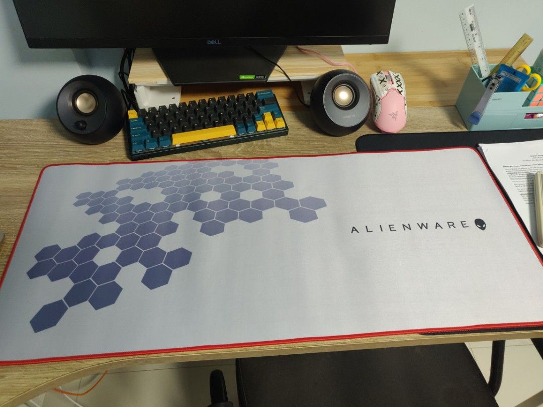 Large Alienware mousepad, Computers & Tech, Parts & Accessories, Mouse ...