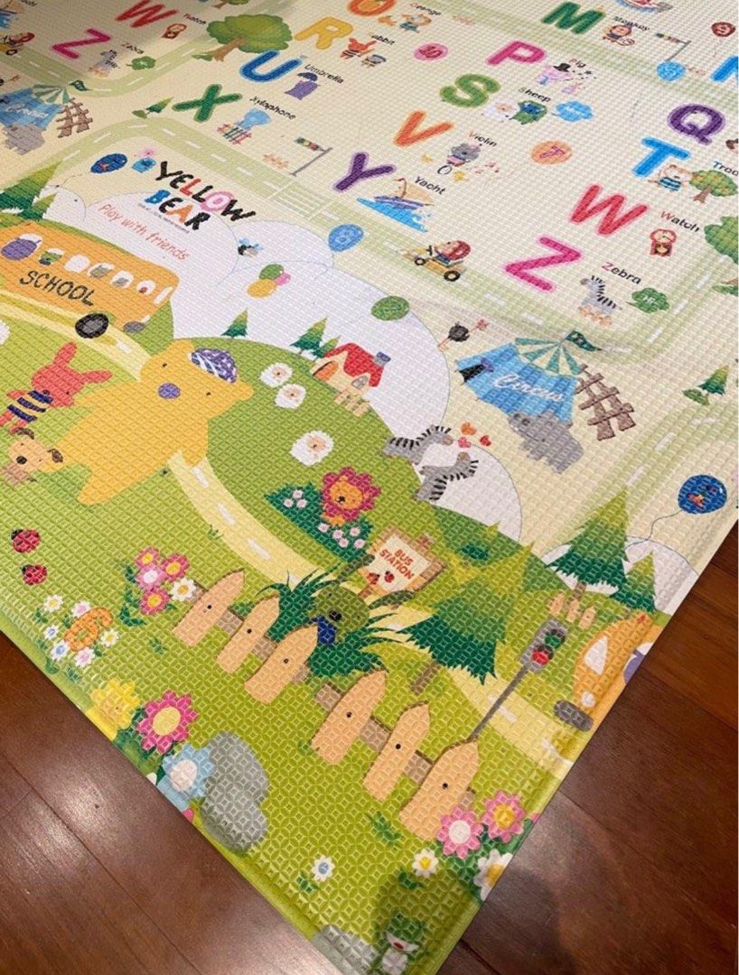Large Korean Parklon Play Mat, Babies & Kids, Infant Playtime on Carousell