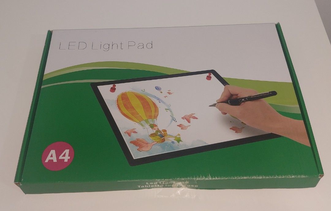 LED Light Pad A4 Size, Hobbies & Toys, Stationery & Craft, Art & Prints ...