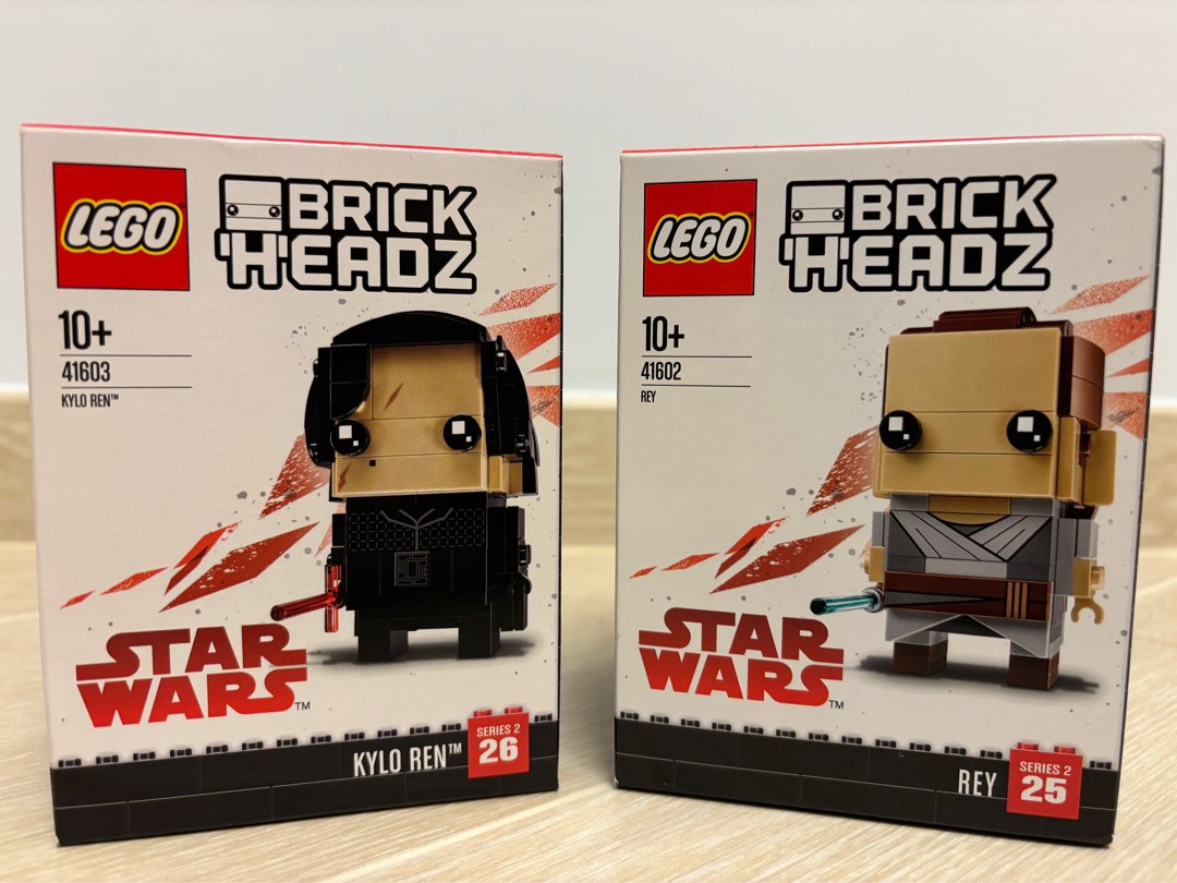 Lego Brick Headz Star Wars, 興趣及遊戲, 玩具 & 遊戲類 - Carousell