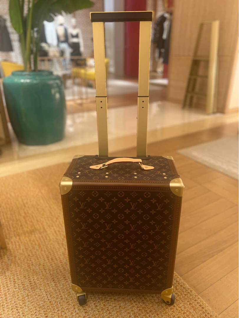 Limited Edition Louis Vuitton Rolling Trunk Carry On Luggage, Hobbies ...