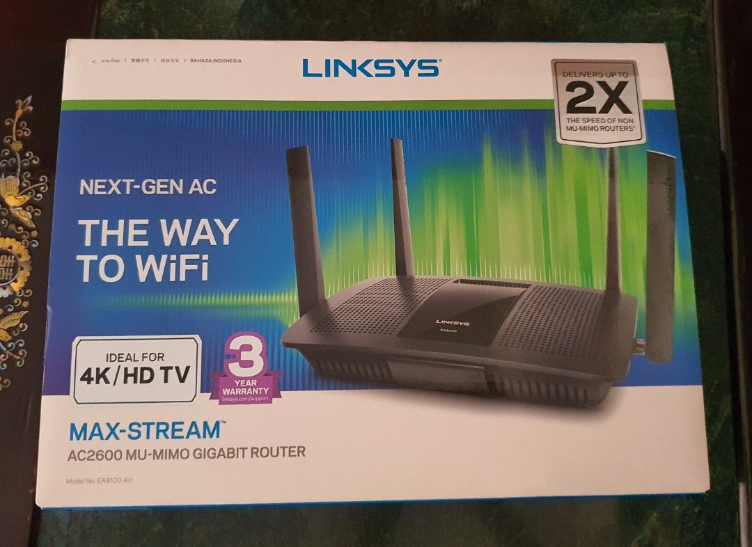 Linksys AC2600 MU MiMO Router, Computers & Tech, Parts & Accessories ...
