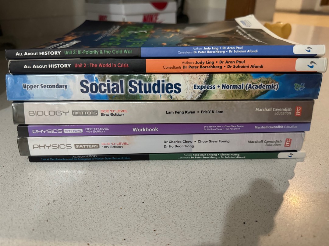 List of Secondary 4 O level textbooks, Hobbies & Toys, Books ...
