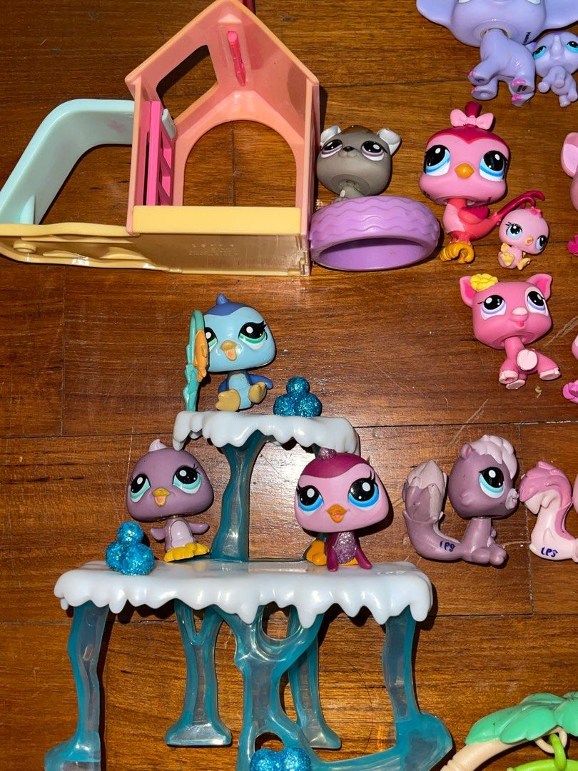 littlest pet shop lps triplets mommy n baby, Hobbies & Toys, Toys ...