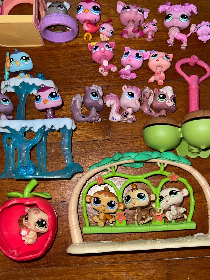 littlest pet shop lps triplets mommy n baby, Hobbies & Toys, Toys ...