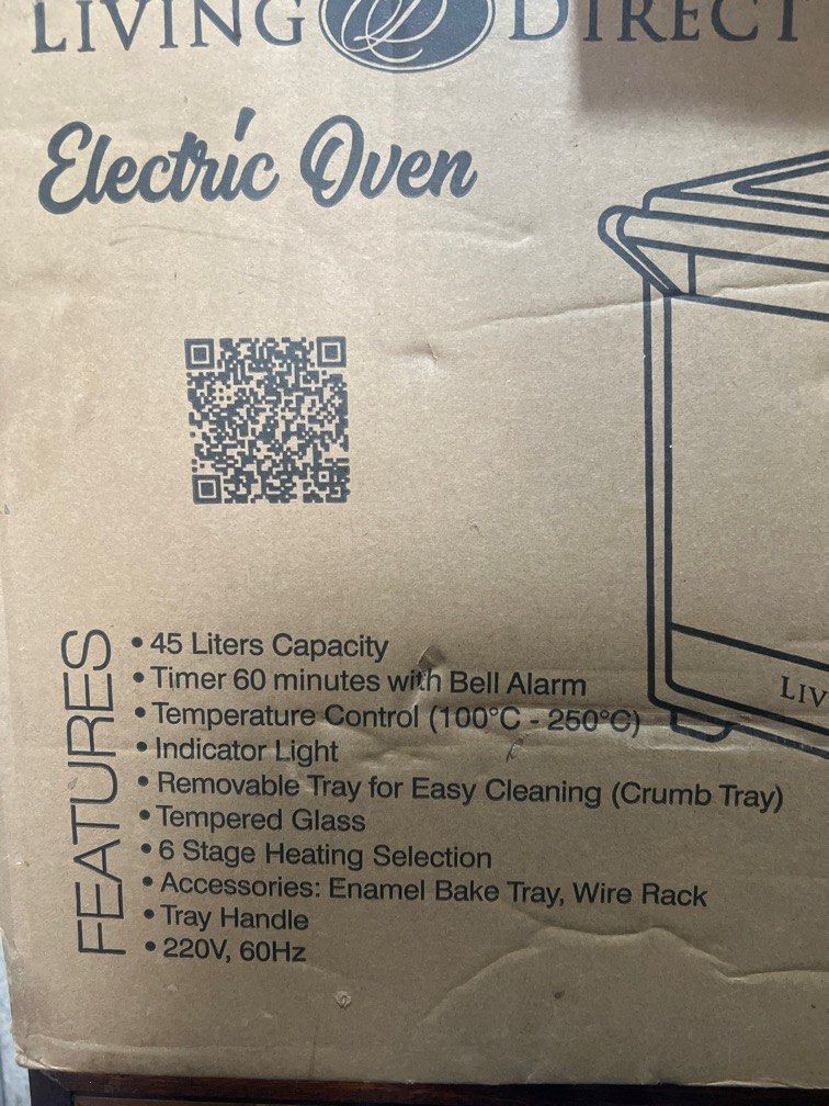 Living Direct Electric Oven, TV & Home Appliances, Kitchen Appliances ...