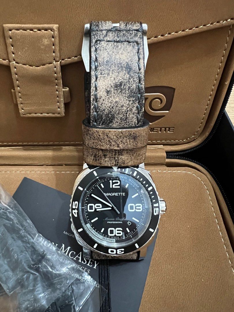 Magrette MPP Black, Luxury, Watches on Carousell