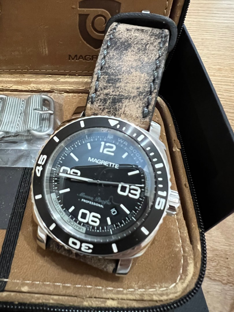 Magrette MPP Black, Luxury, Watches on Carousell