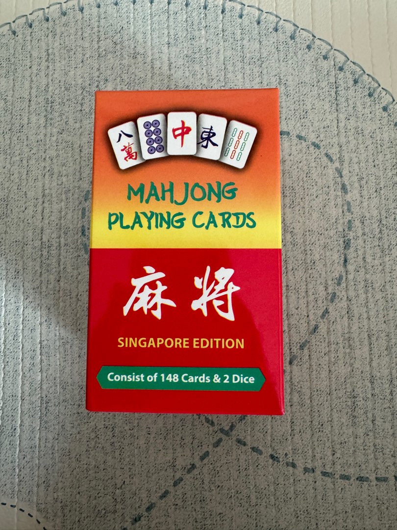 Mahjong Playing Cards, Hobbies & Toys, Toys & Games on Carousell
