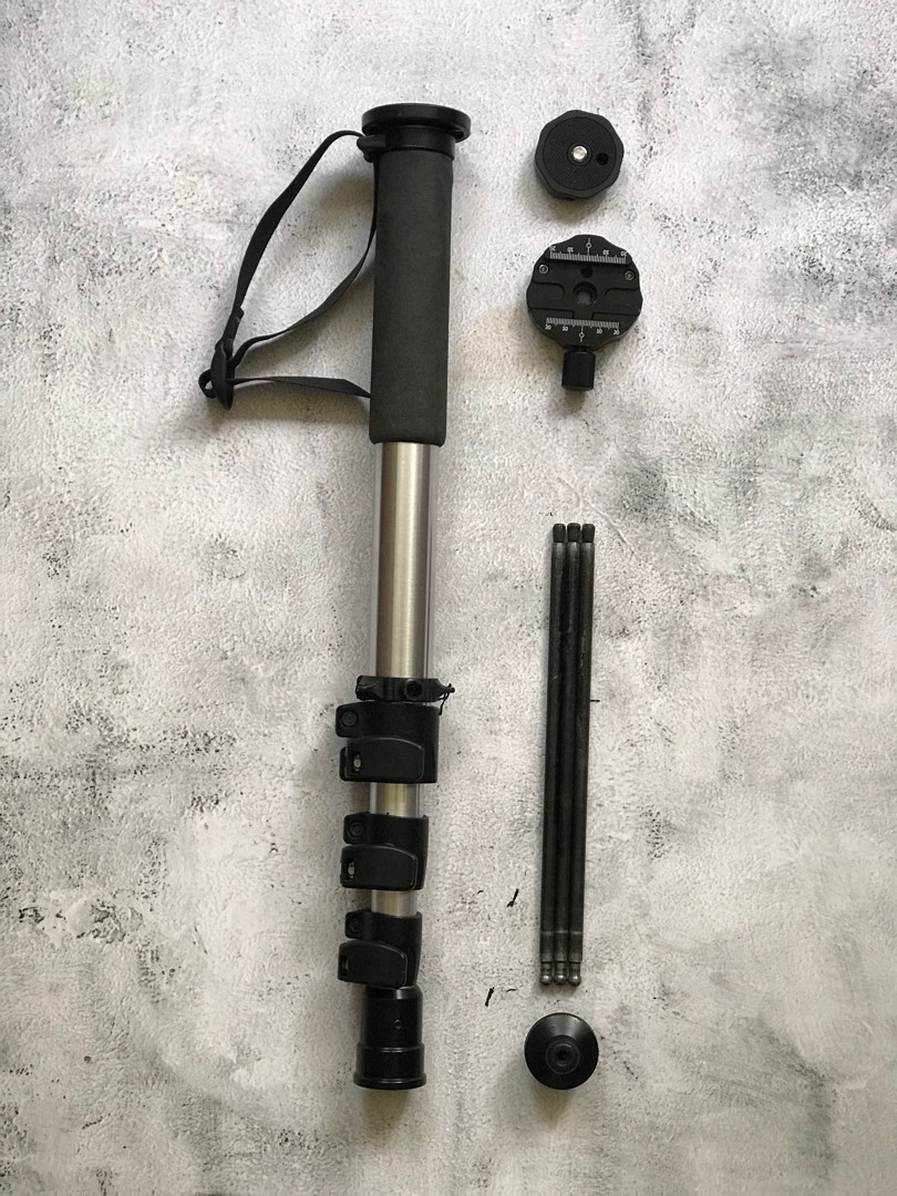 Manfrotto Monopod With Arca Quick Switch Clamp And Self Standing Base