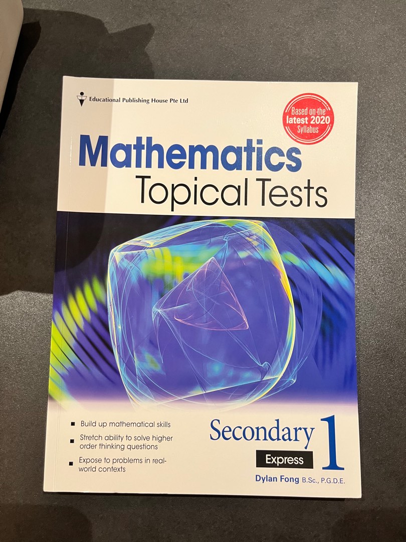 math topical tests secondary 1 express assessment book, Hobbies & Toys ...
