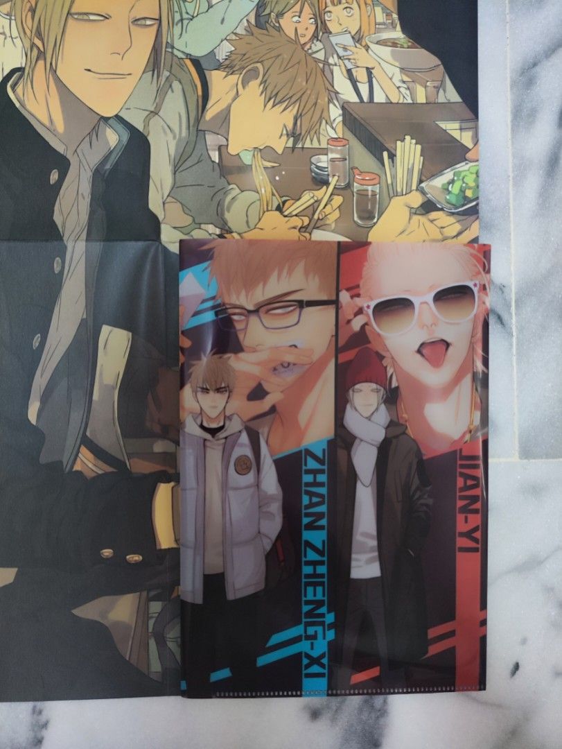 Merch 19 days BL Poster, A5 File & Postcards, Here U Are BL manhua ...