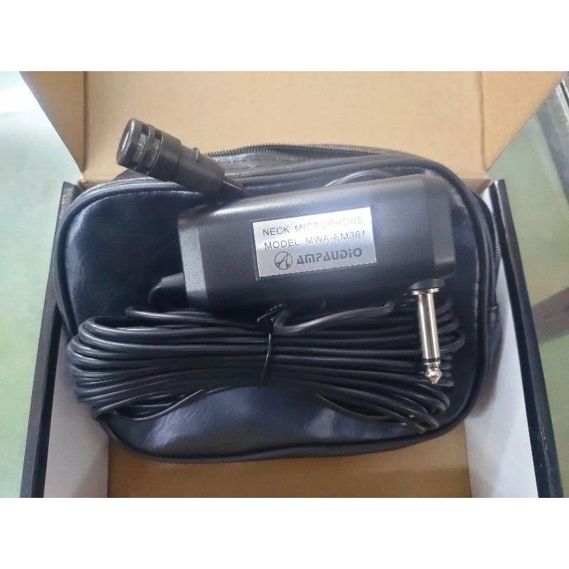 (MIC IMAM MASJID)AMPAUDIO PROFESSIONAL NECK MICROPHONE MWA-EM-361 ...