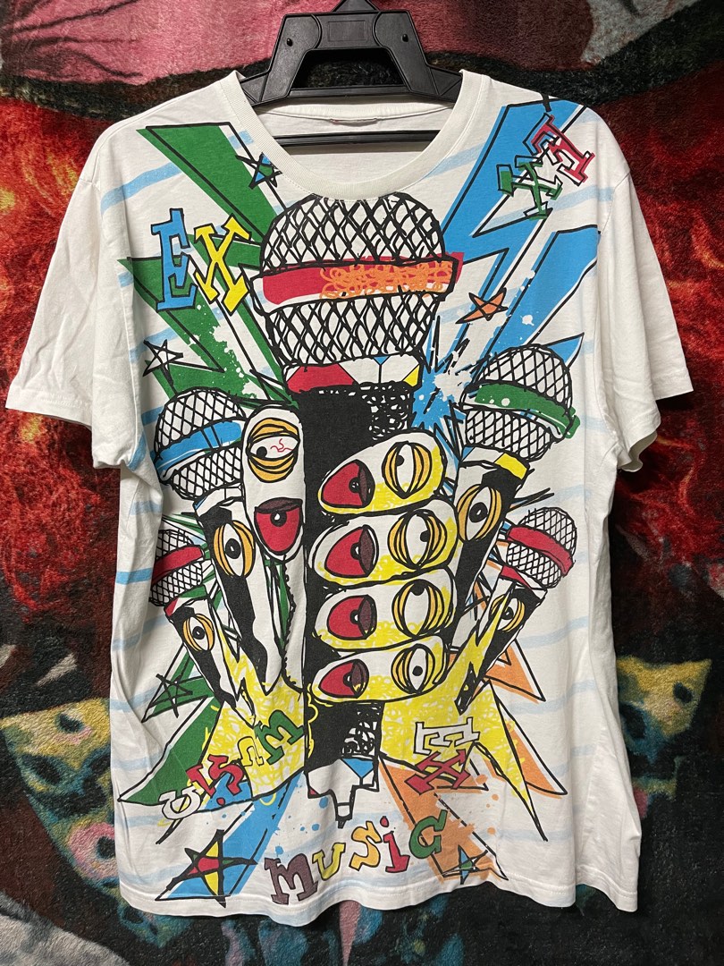 Mic Rapper Shirt, Men's Fashion, Tops & Sets, Tshirts & Polo Shirts on ...