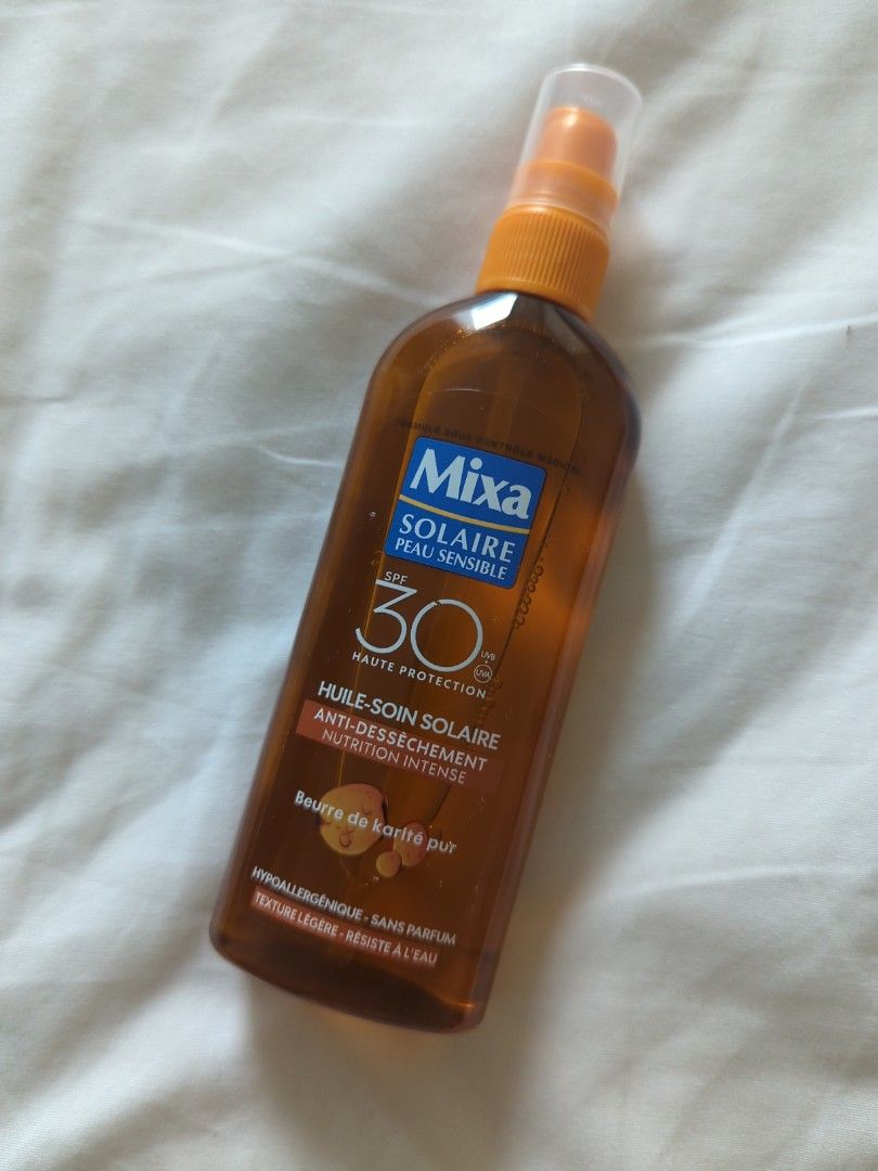 Mixa Sun Care Tanning Oil 30 SPR, Beauty & Personal Care, Bath & Body ...