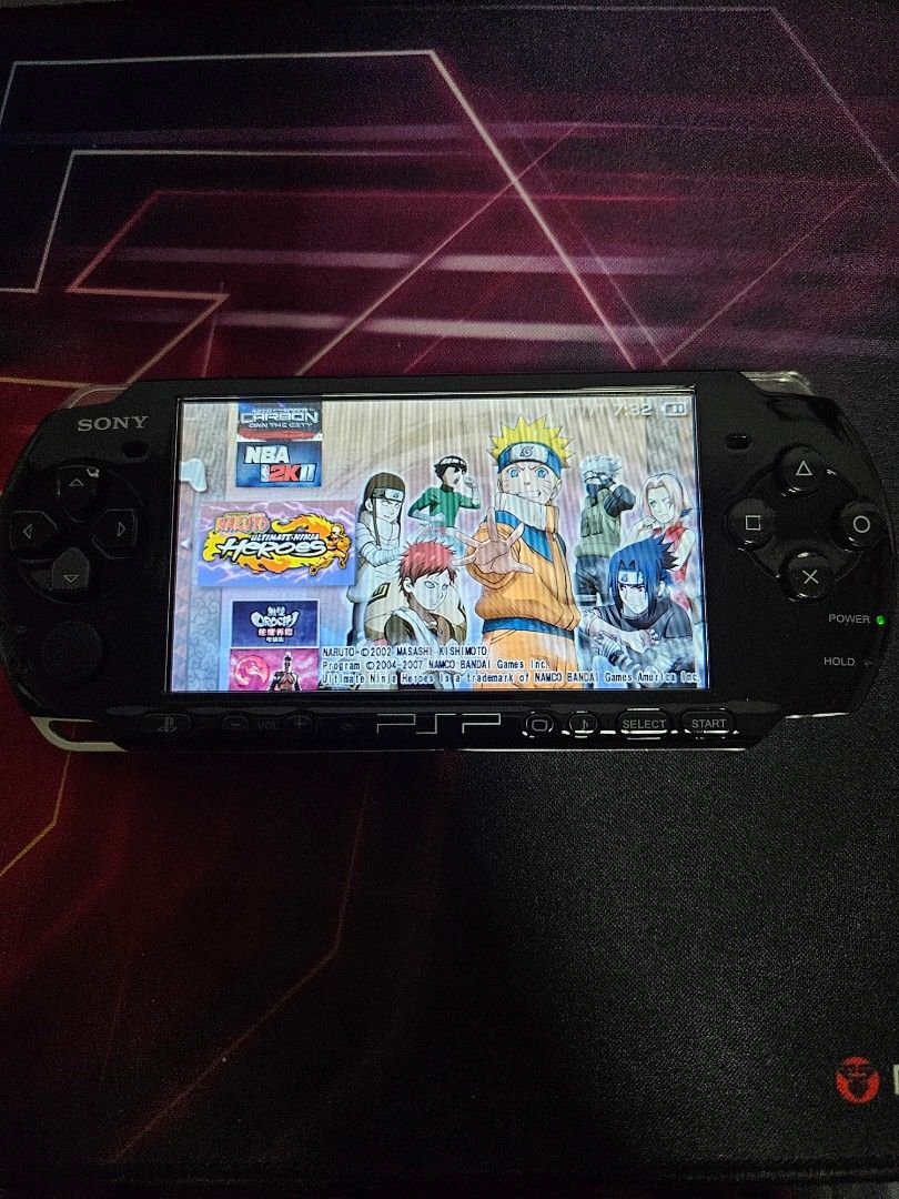 Modded PSP 2000 (32GB) - Piano Black, Video Gaming, Video Game Consoles ...