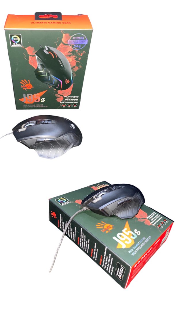 Mouse Gaming Bloody J95s, Elektronik, Bagian Komputer & Aksesoris di ...