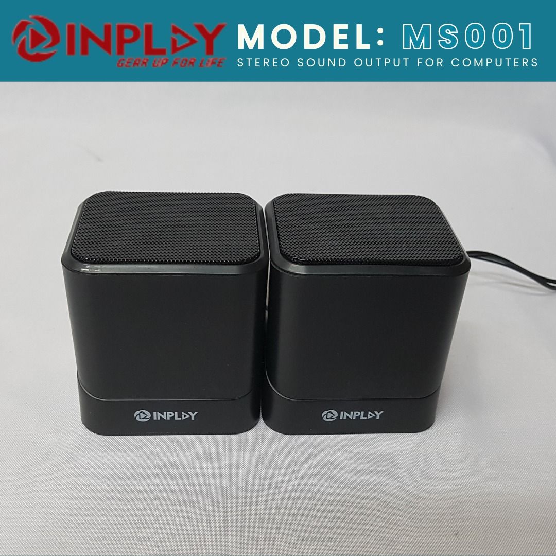 MS001 Inplay Multimedia Speaker System, Computers & Tech, Parts ...