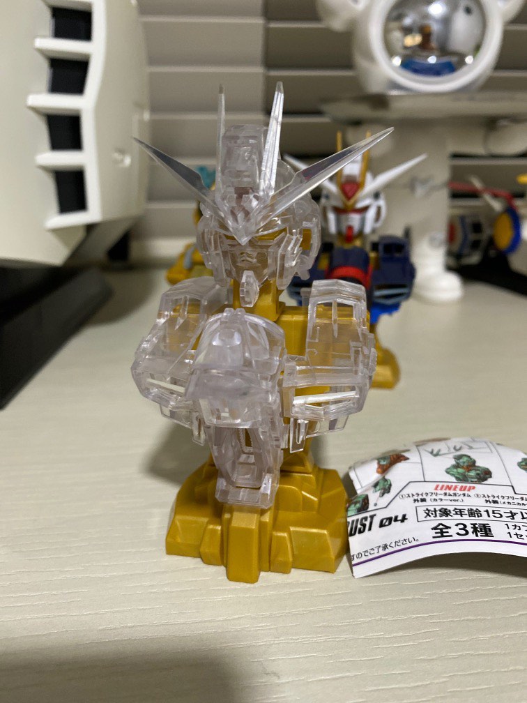 MS mechanical bust strike freedom transparent, Hobbies & Toys, Toys & Games on Carousell