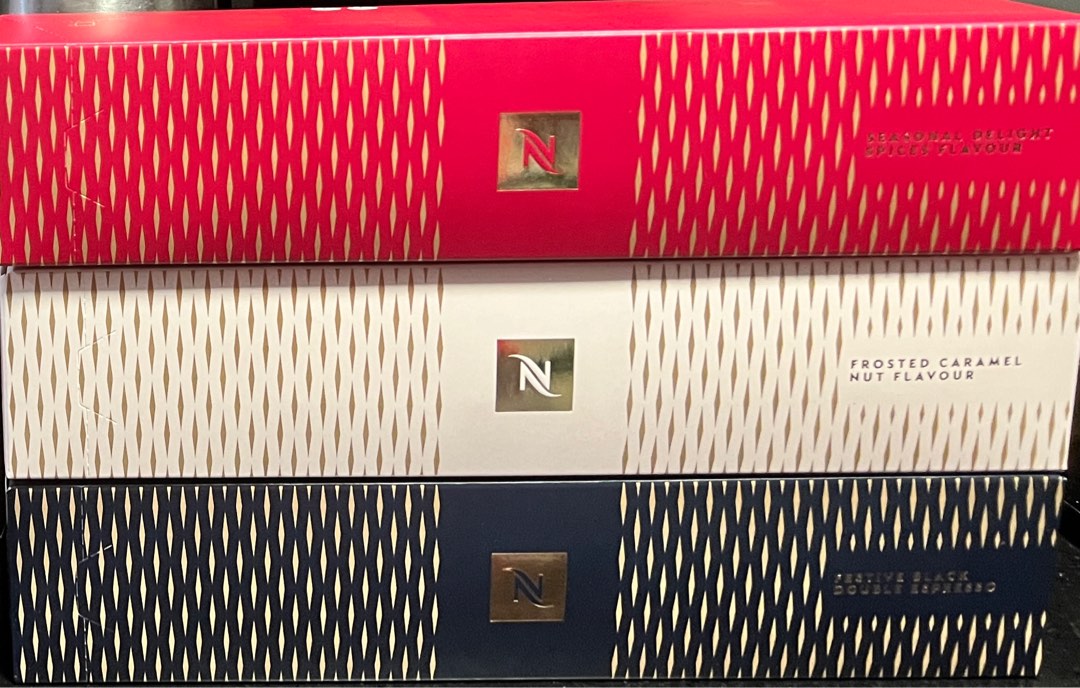 Nespresso Festive Capsules Sampler, Food & Drinks, Beverages on Carousell