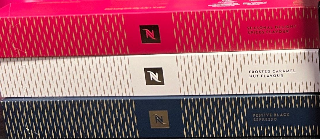 Nespresso Festive Capsules Sampler, Food & Drinks, Beverages on Carousell