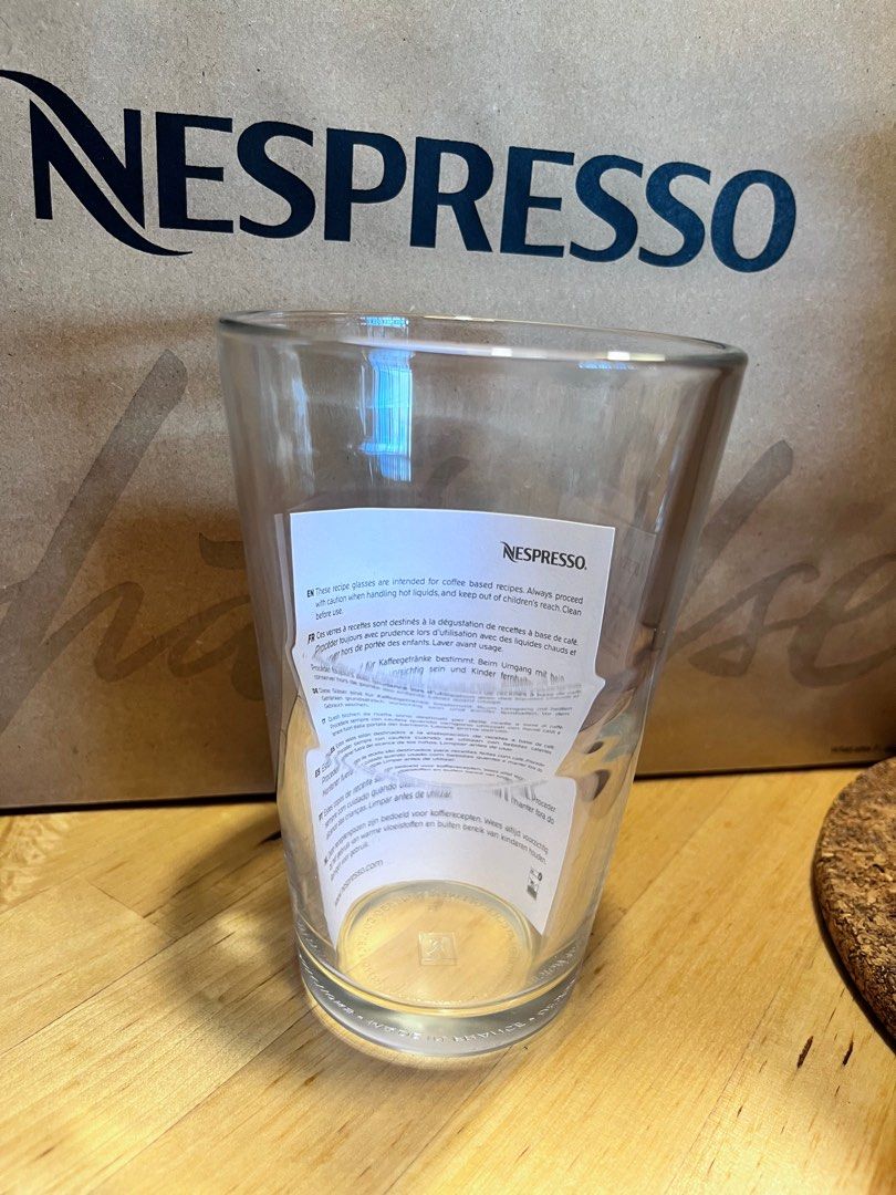 Nespresso View Recipe Glass, Furniture & Home Living, Kitchenware ...