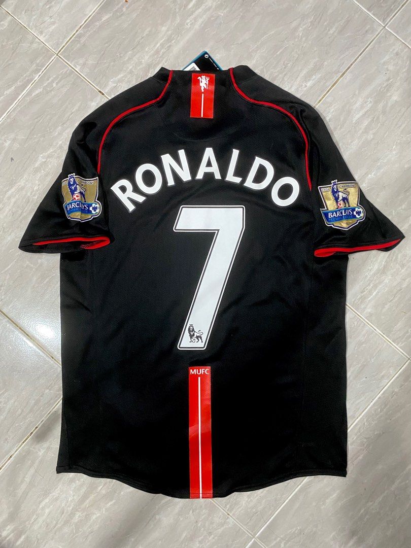 (NEW ITEM) MANCHESTER UNITED MANUTD 07 08 EPL AWAY RONALDO 7 PATCH, Men's Fashion, Activewear on ...