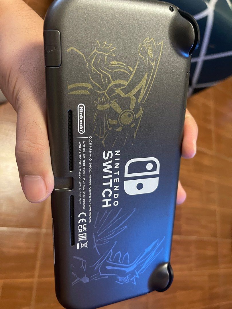 NINTENDO SWITCH LITE DIALGA AND PALKIA LIMITED EDITION, Video Gaming ...