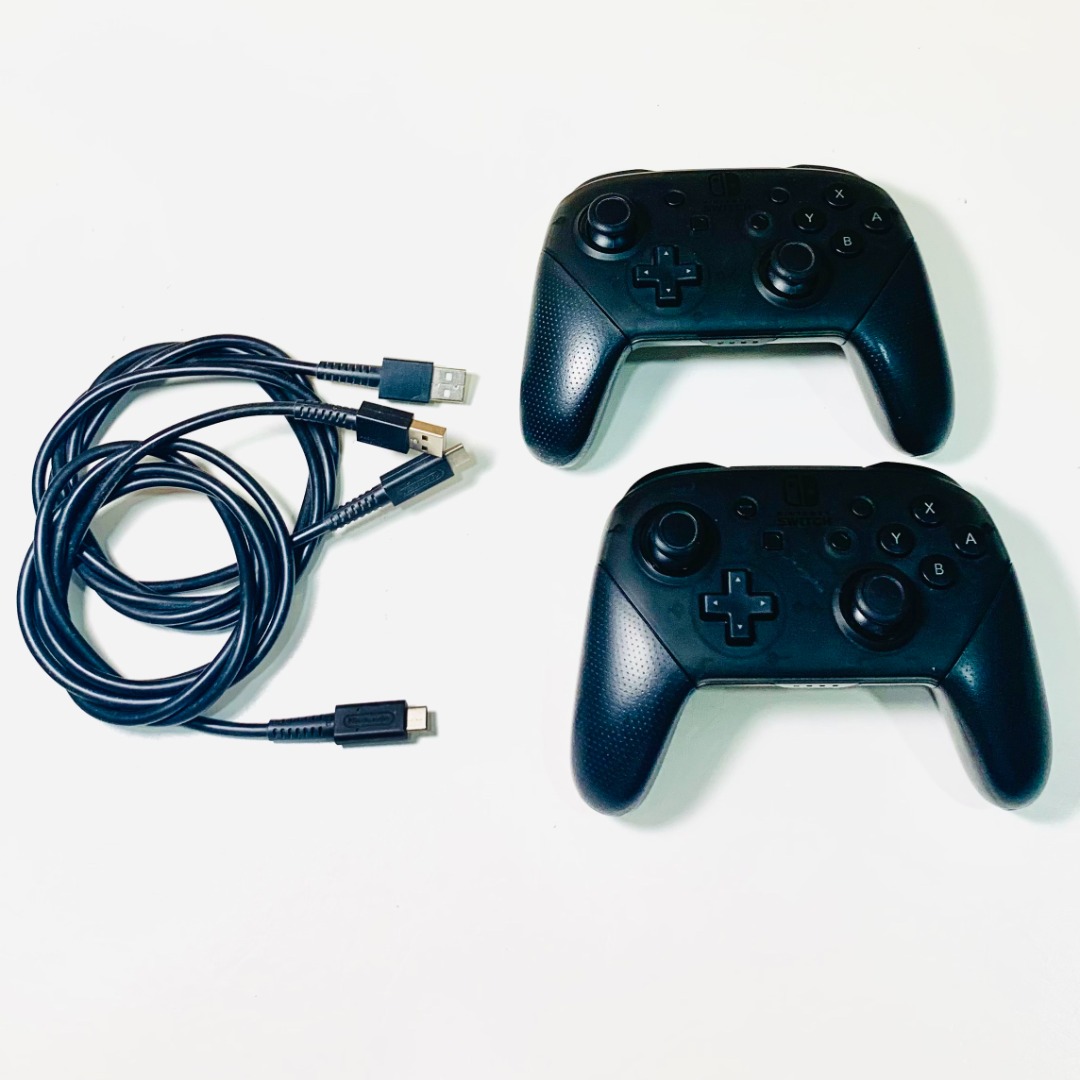 Nintendo Switch Pro Controllers with Charging Cable (1 for $45.00 ...