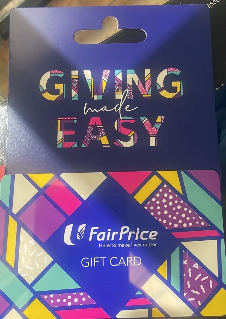 NTUC Gift Card, Tickets & Vouchers, Vouchers on Carousell