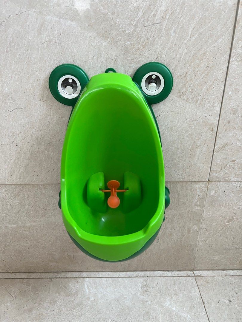 Nuby My Real Potty Baby Frog Wall WC Urinals, Babies & Kids, Bathing ...