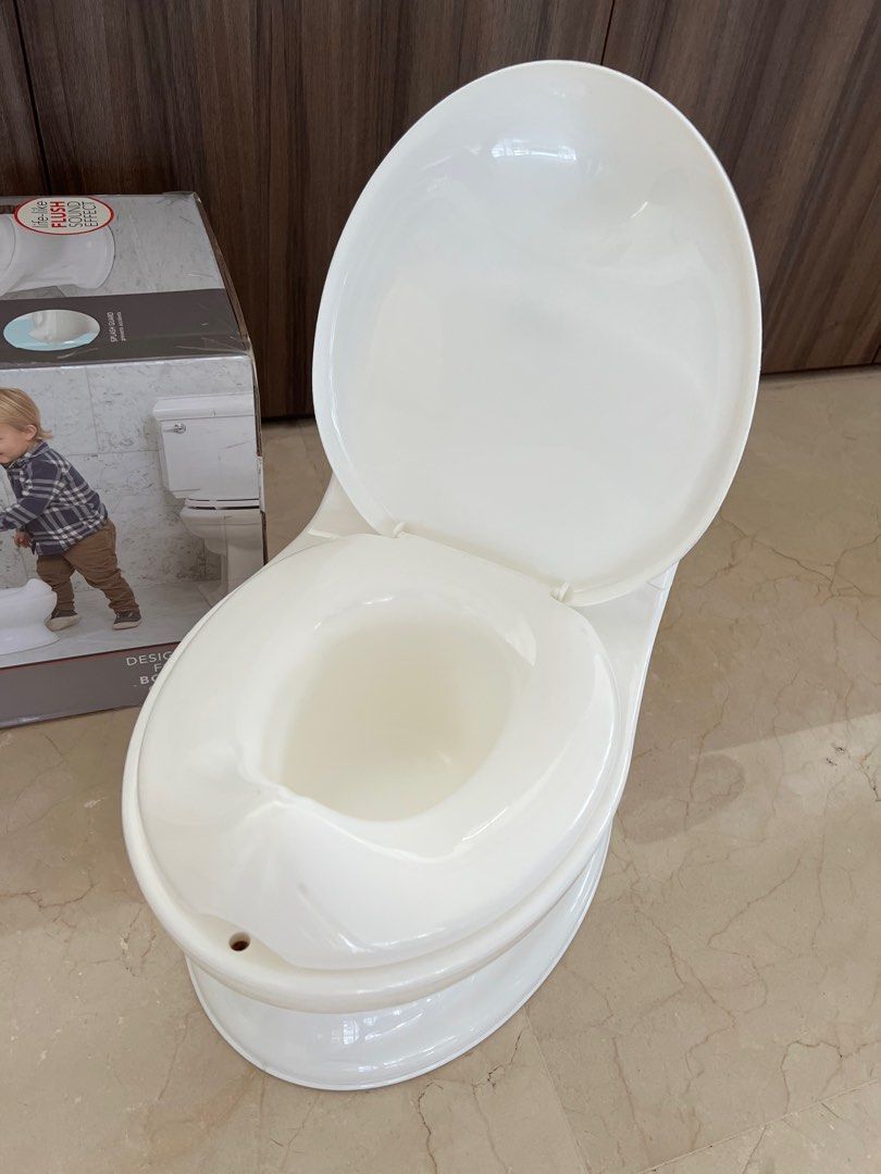 Nuby My Real Potty Baby Frog Wall WC Urinals, Babies & Kids, Bathing ...