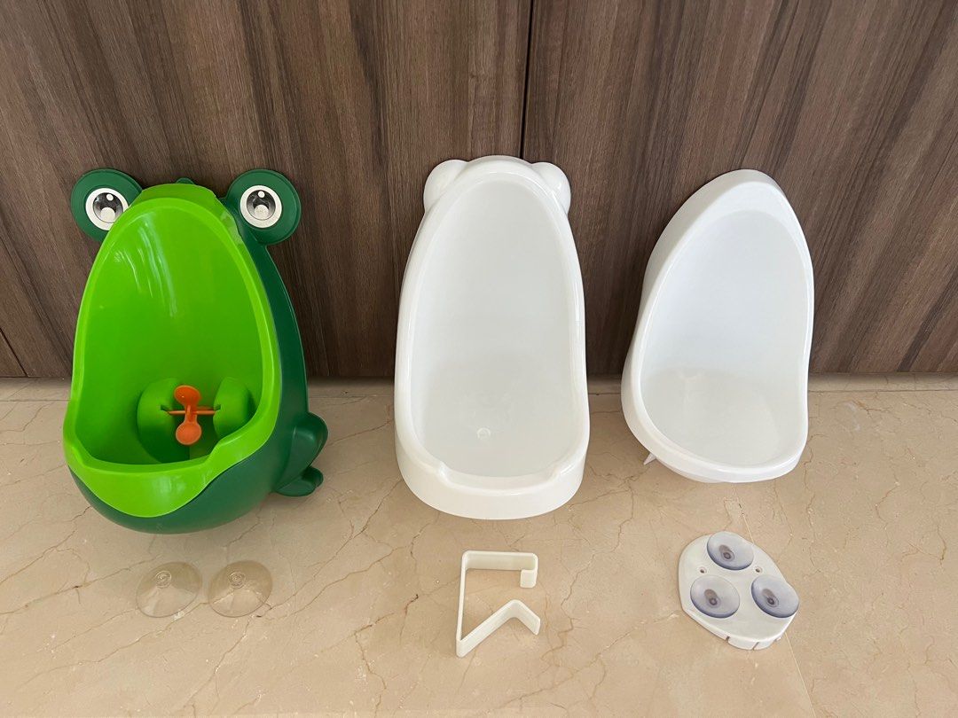 Nuby My Real Potty Baby Frog Wall WC Urinals, Babies & Kids, Bathing ...