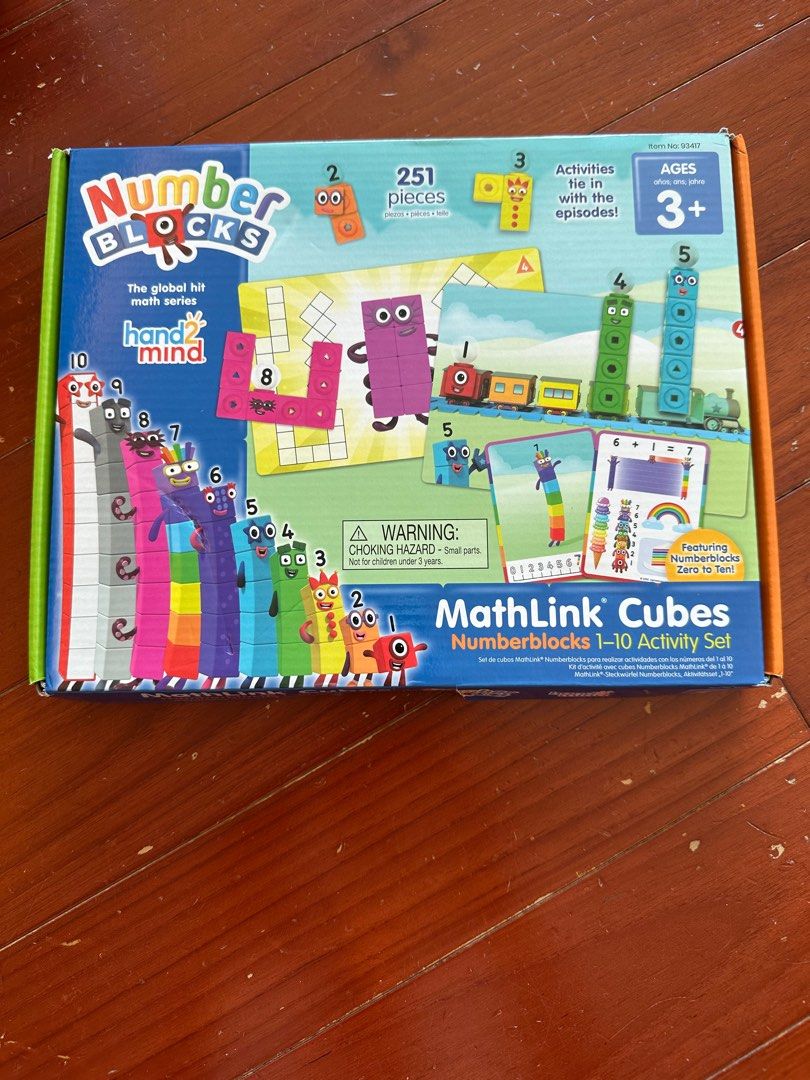 Numberblocks MathLink Cubes 1-20 Activity Set, 兒童&孕婦用品, 嬰兒玩具 - Carousell Numberblocks MathLink Cubes 1-20 Activity Set, 兒童&孕婦用品, 嬰兒玩具 - Carousell
