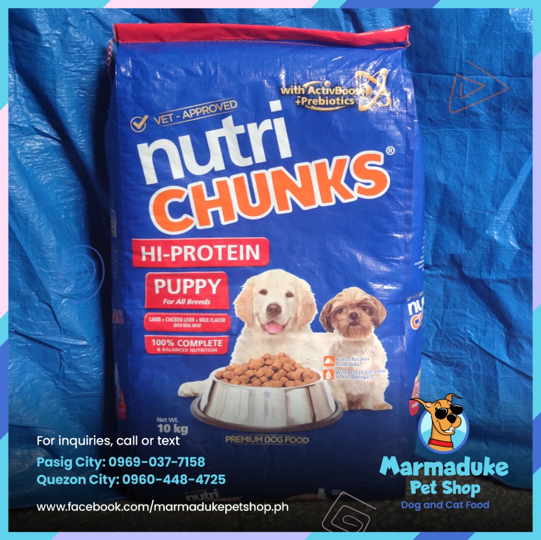 Nutri Chunks Puppy 10kg, Pet Supplies, Pet Food on Carousell