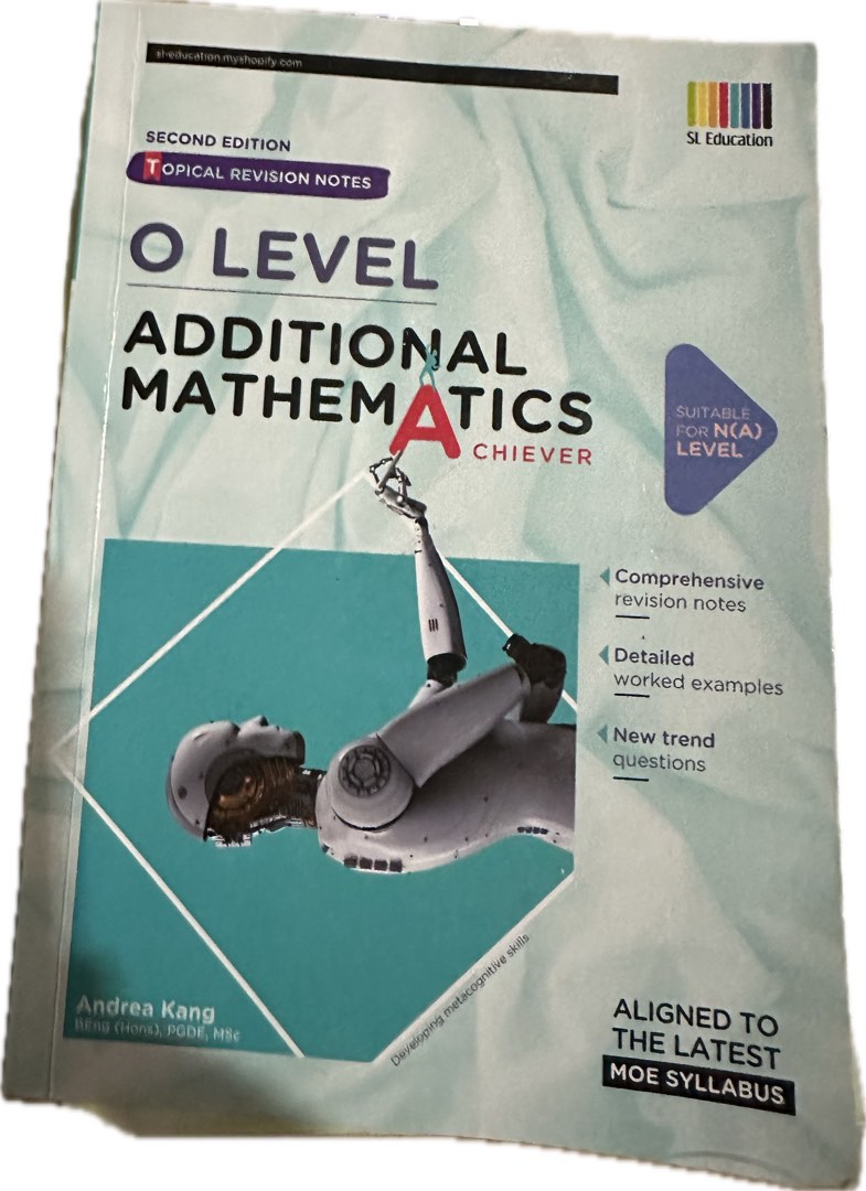 O Level Additional Mathematics Topical Revision Notes, Hobbies & Toys ...