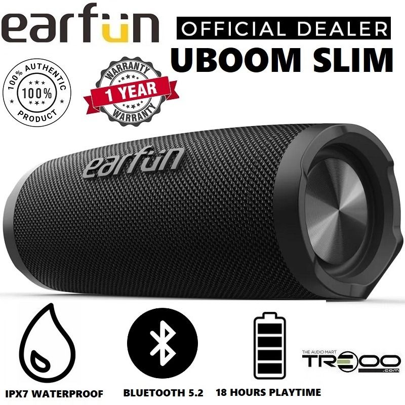 [Official] Earfun UBOOM Slim Waterproof Wireless Bluetooth Portable ...