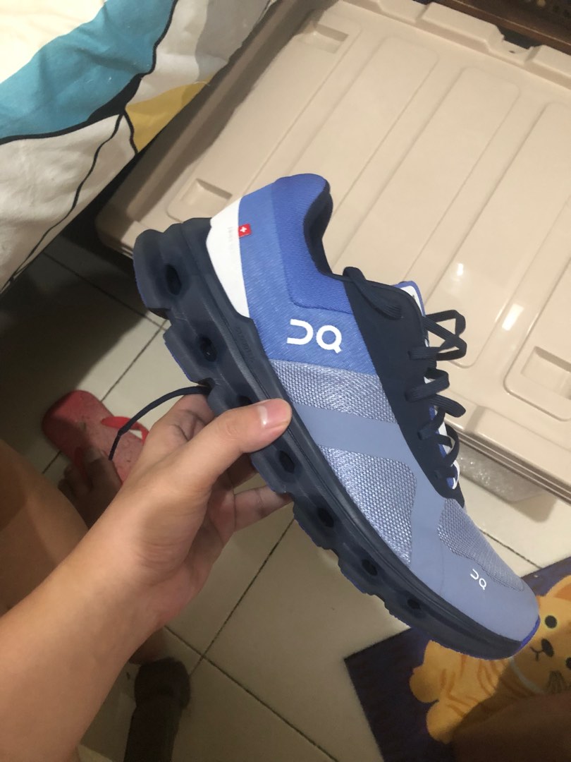 On cloud runner blue size 8.5, Men's Fashion, Footwear, Sneakers on ...