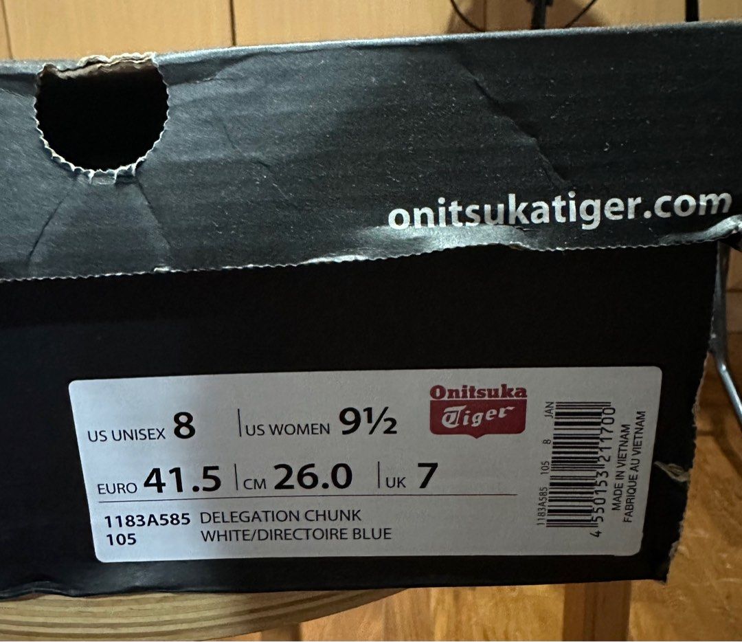 Onitsuka Tiger Delegation Chunk, Men's Fashion, Footwear, Sneakers on ...