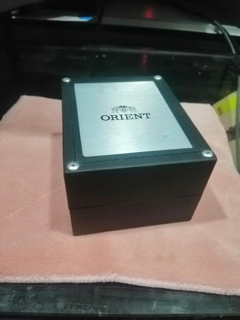 ORIENT watch box, Men's Fashion, Watches & Accessories, Watches on ...