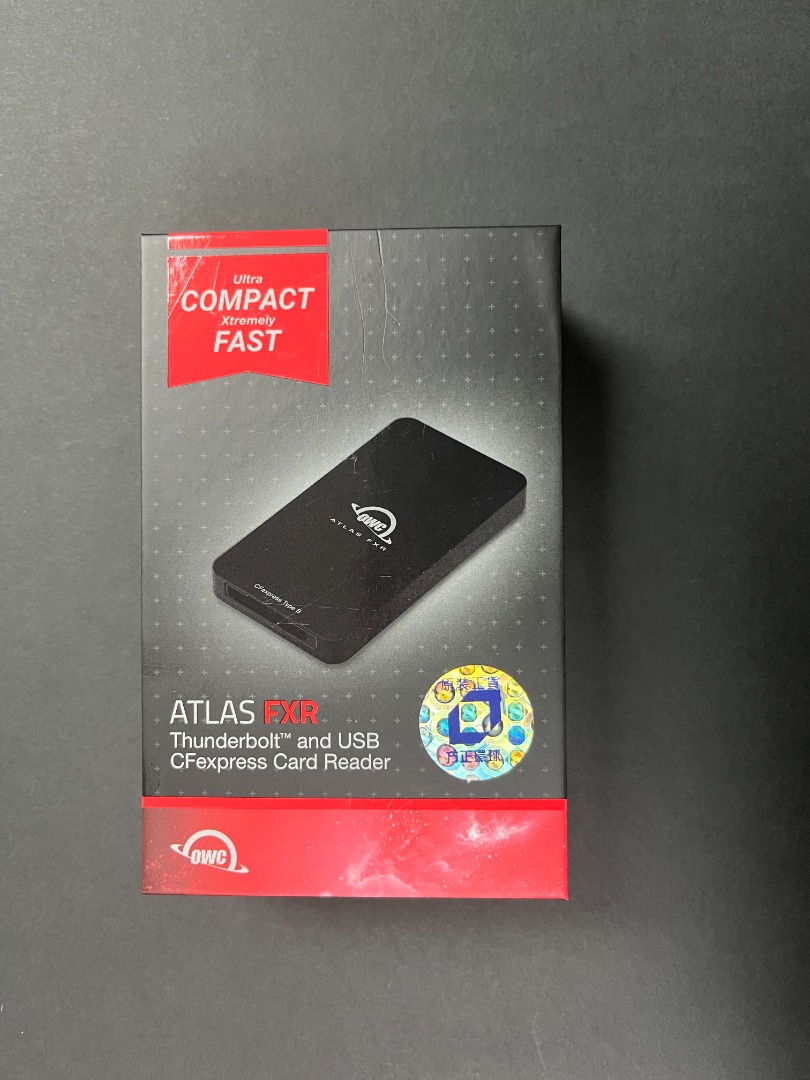 OWC Atlas FXR CFexpress Reader讀卡機 Thunderbolt/USB-C CFexpress 讀卡機, 電腦＆科技, 電腦周邊及配件, 其他 - Carousell