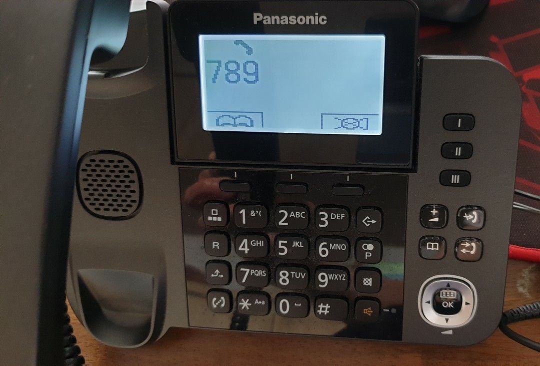 Panasonic phone (Big number screen with backlight screen), TV & Home ...