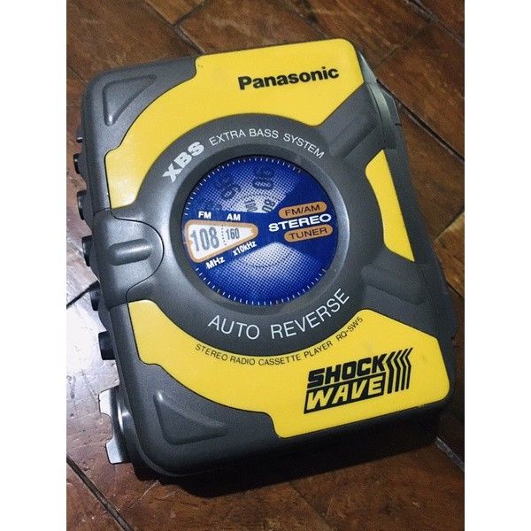 Panasonic ShockWave Walkman Cassette Am/Fm Radio, Audio, Portable Music ...