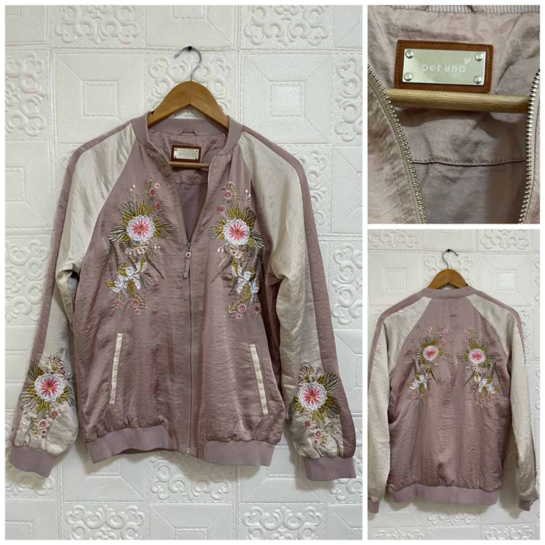 Per Una Embroidered Jacket, Women's Fashion, Coats, Jackets and ...