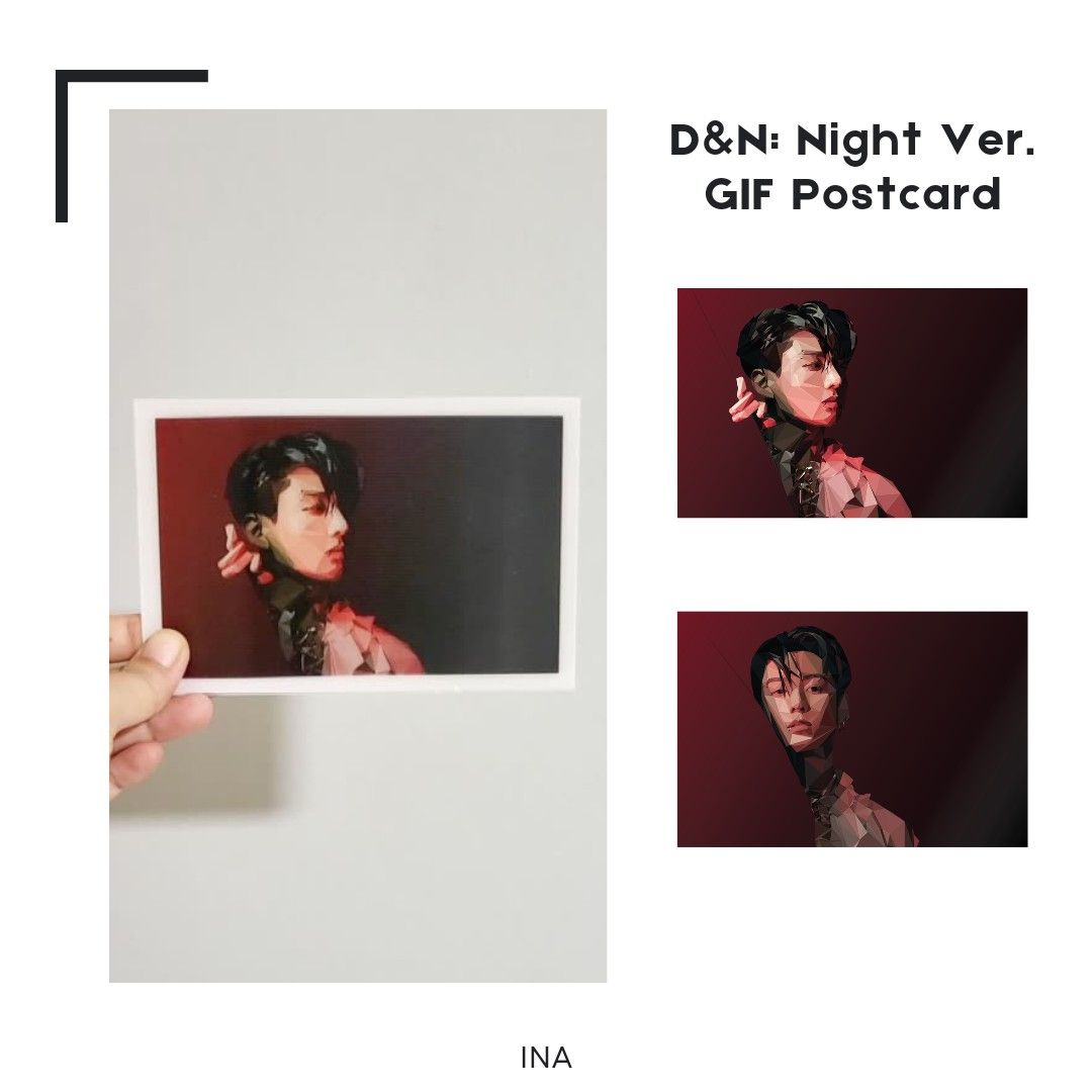 (PO) D&N: NIGHT VER. GIF POSTCARD, Hobbies & Toys, Memorabilia ...