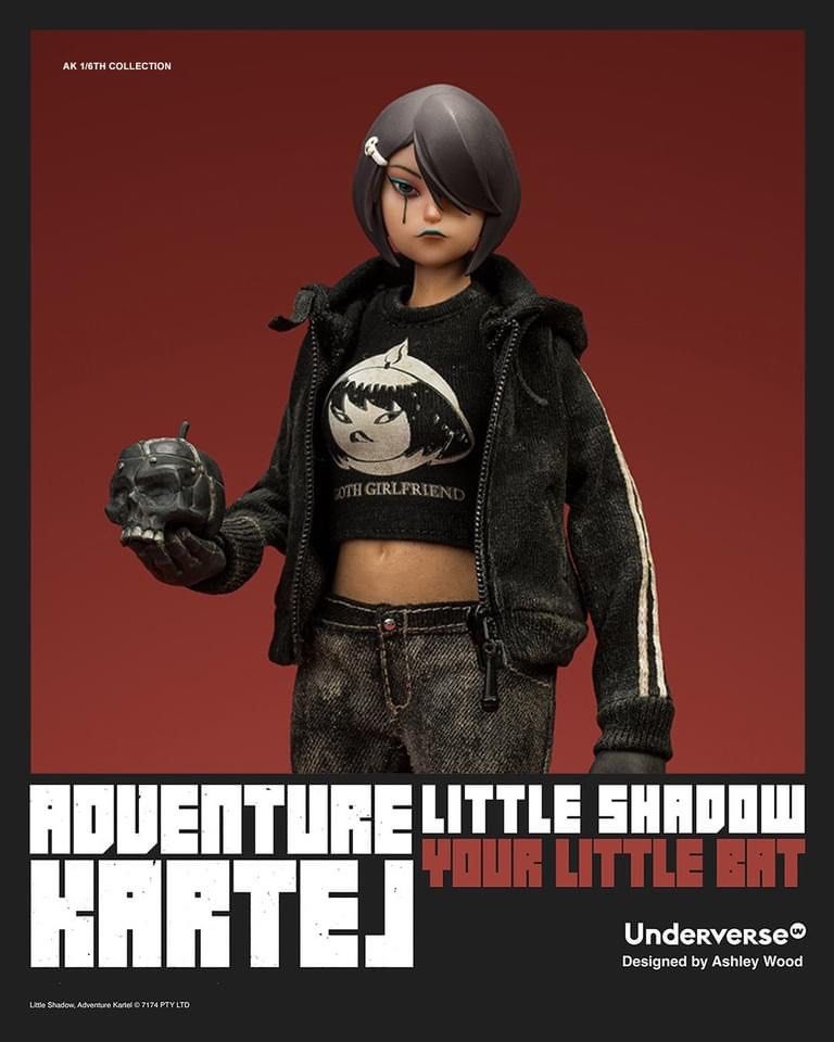 PO Underverse 1/6 Scale Adventure Kartel - Little Shadow: Your Little Bat, Hobbies & Toys, Toys ...