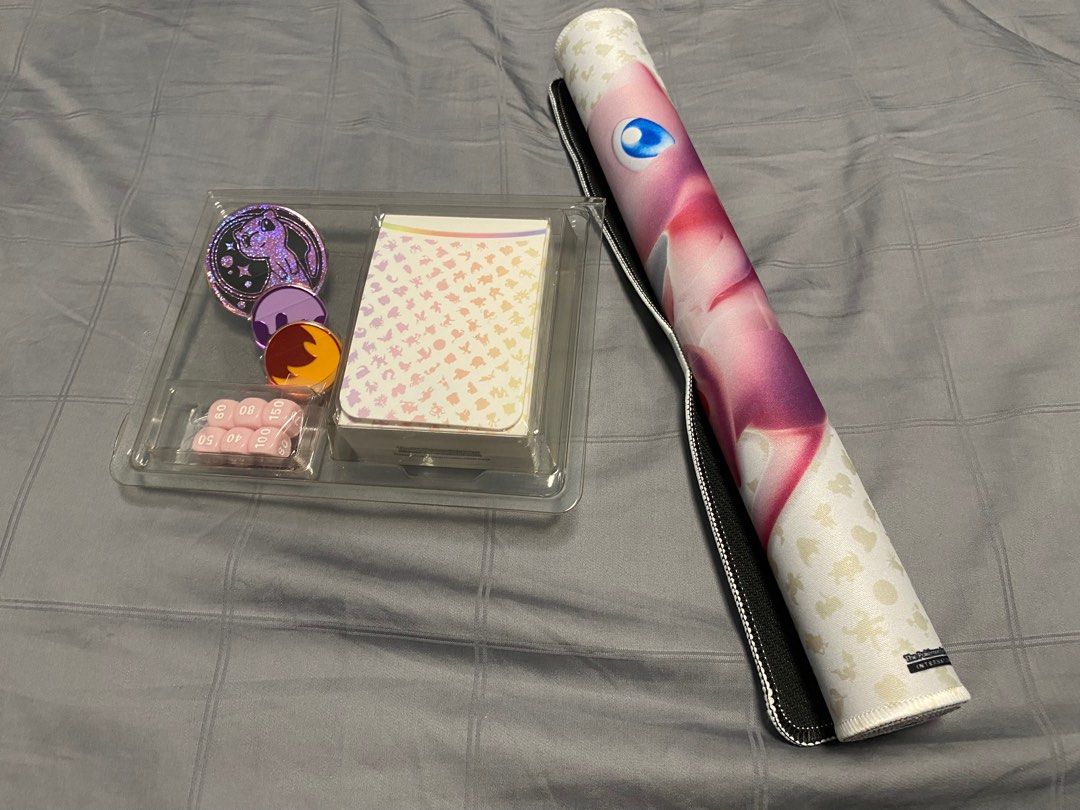 Pokemon 151 UPC playmat and counters, Hobbies & Toys, Toys & Games on ...